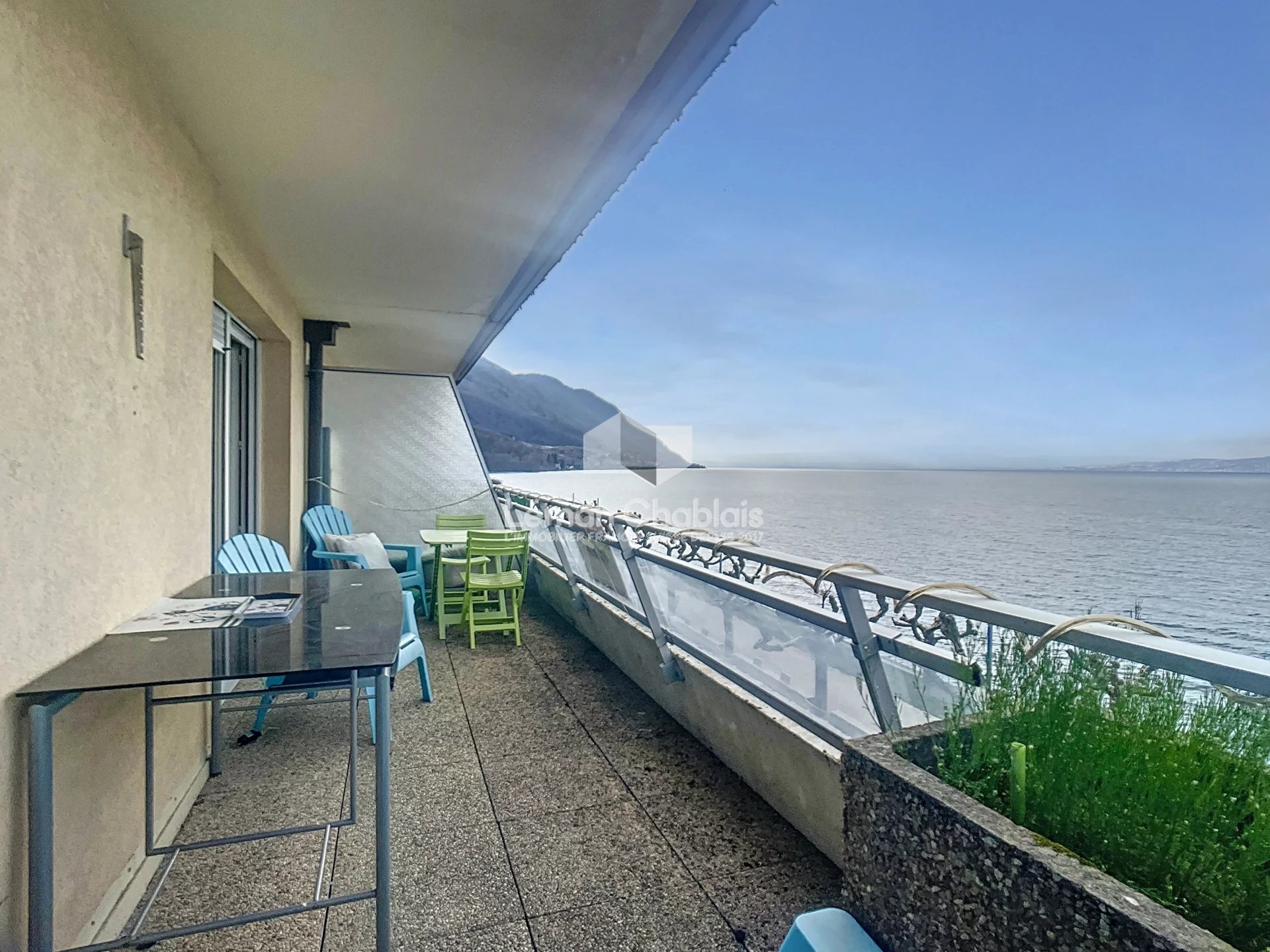 Apartment T2 , Terrace lake view, Saint-Gingolph