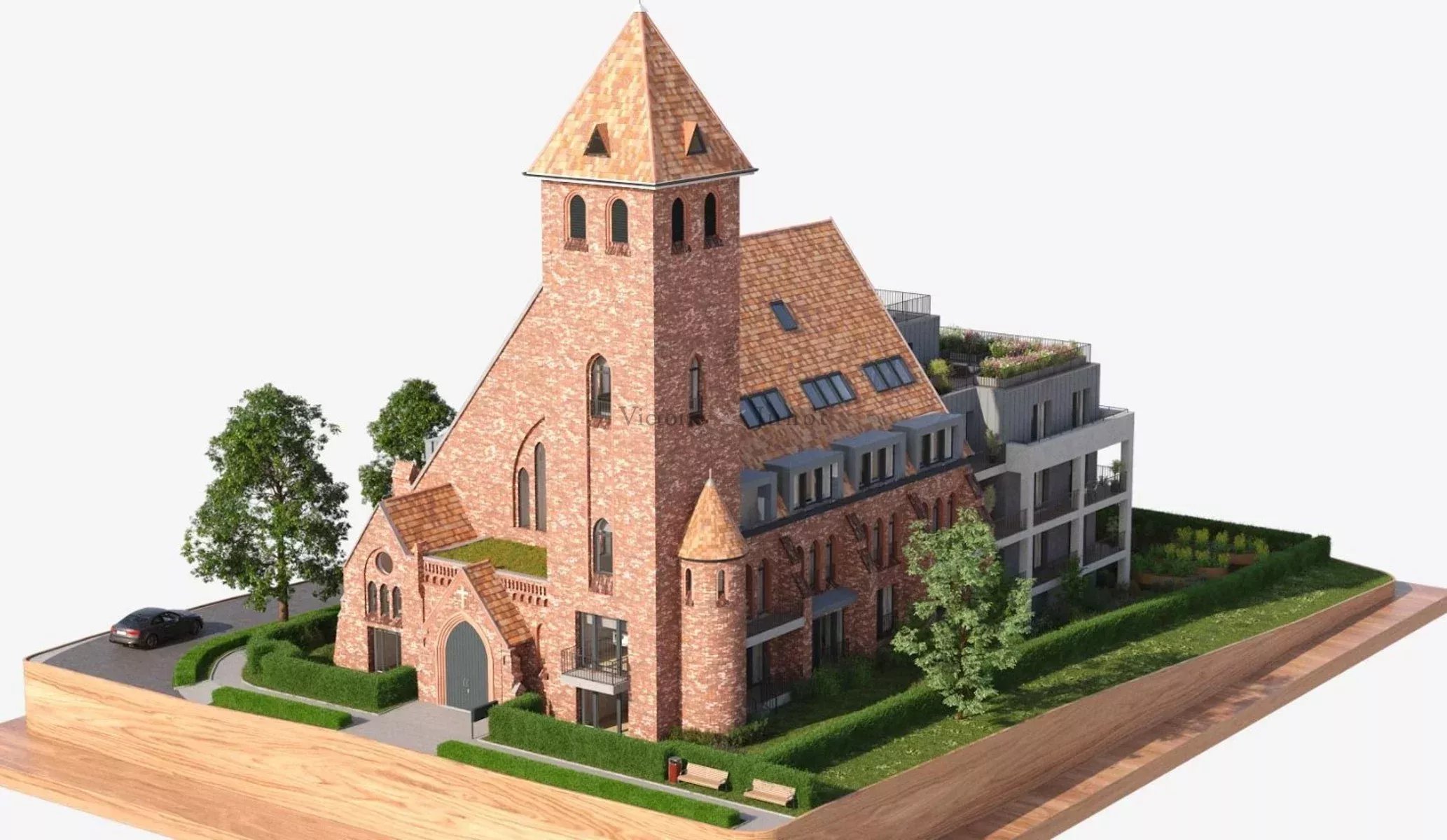 NIEUW PROJECT CHANTECLER - 3 SLPK appartement met groot terras